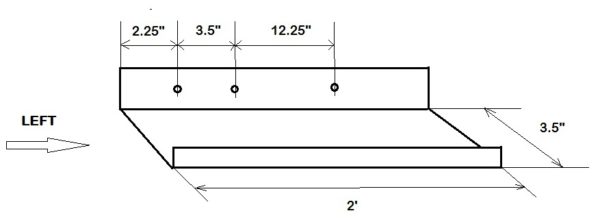 Custom Ledge Order - Floating Ledge